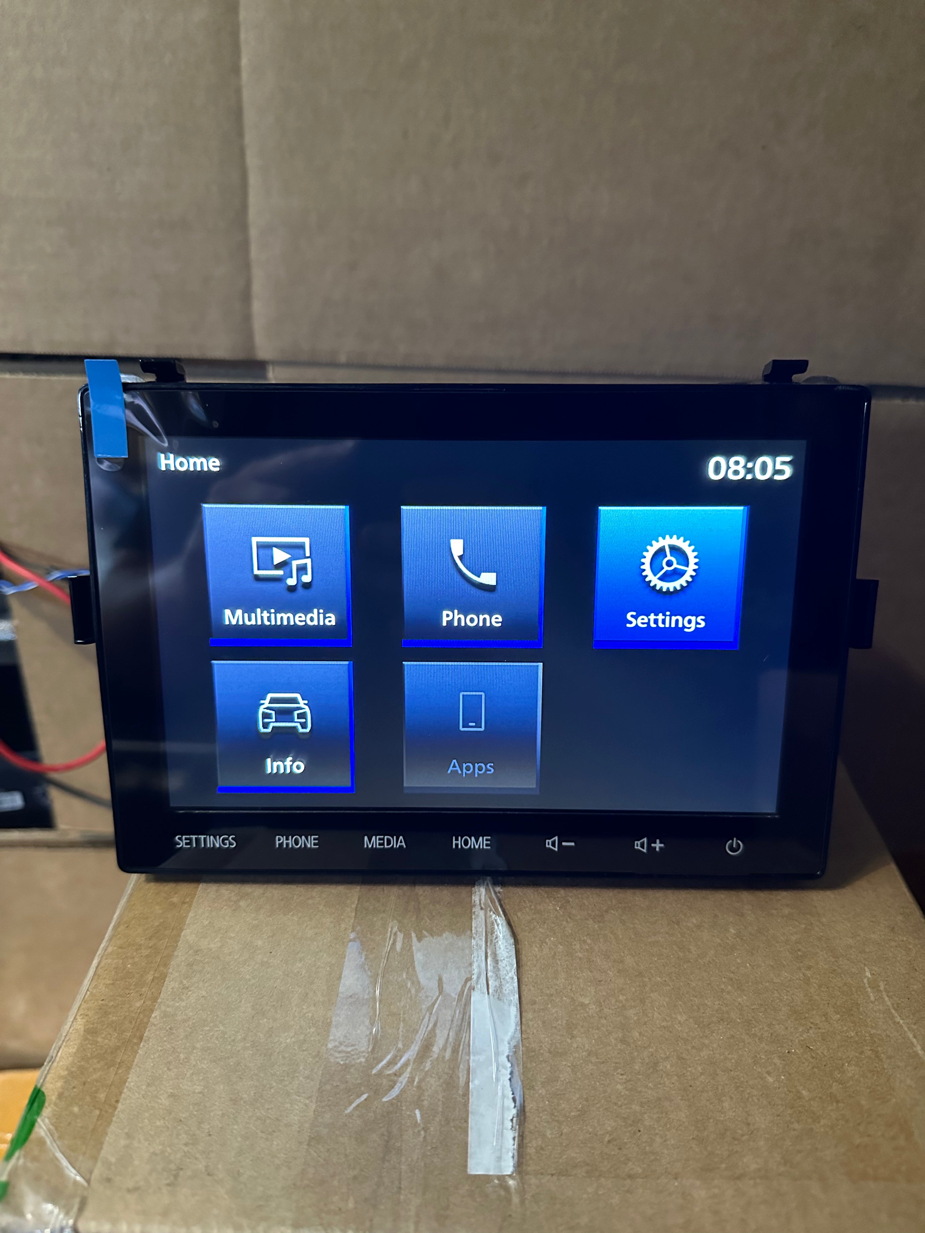 2020-2023 REPAIR Mitsubishi Outlander 8" Touch Digitizer Screen Screen ...